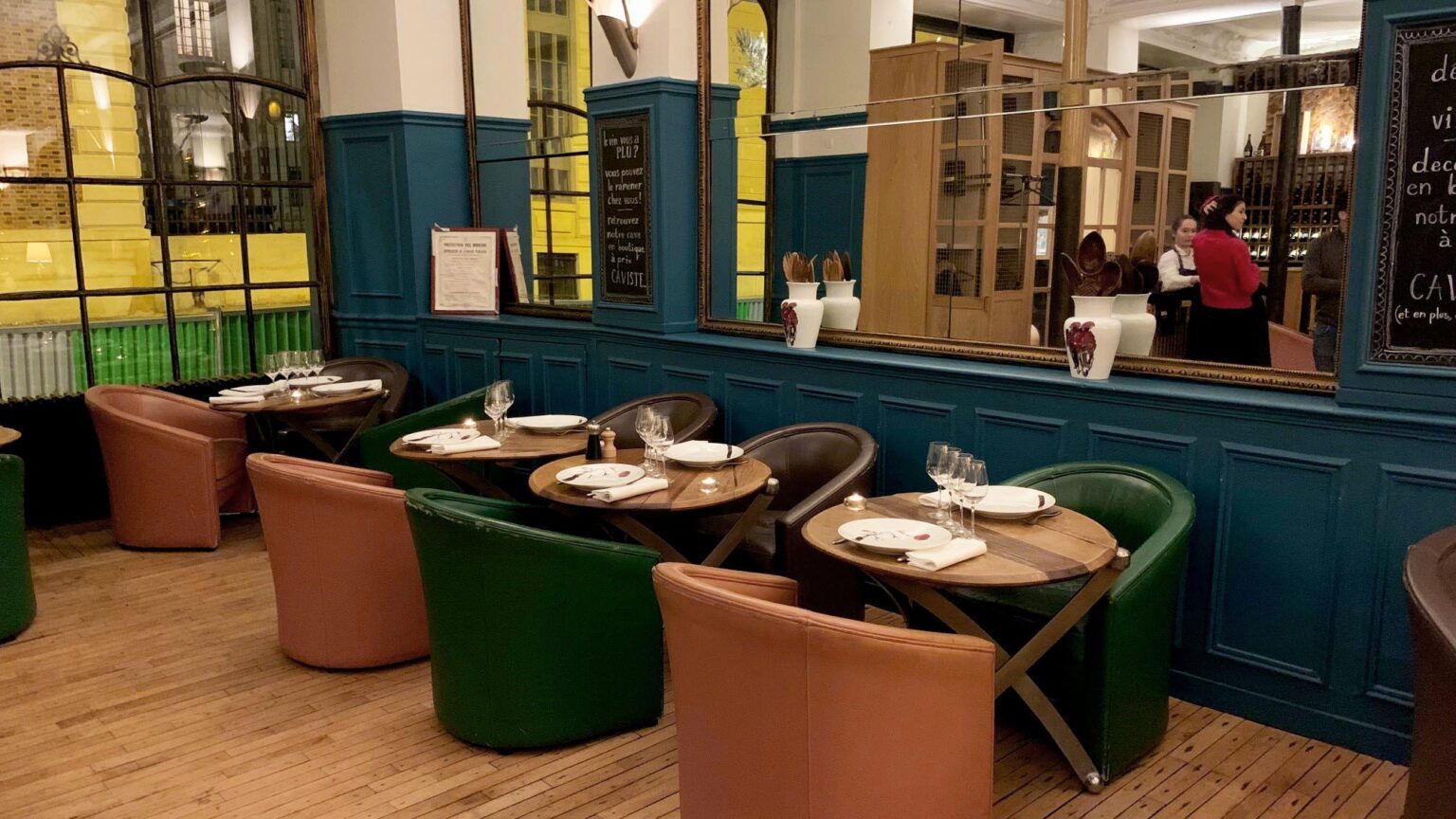 What is the value of the 40€ menu at Macéo? - Le Relais du Louvre