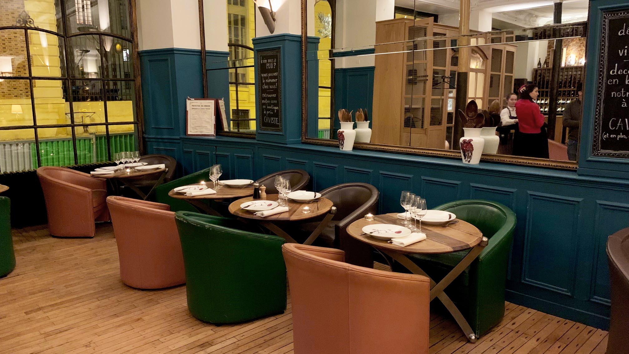 What is the value of the 40€ menu at Macéo? - Le Relais du Louvre
