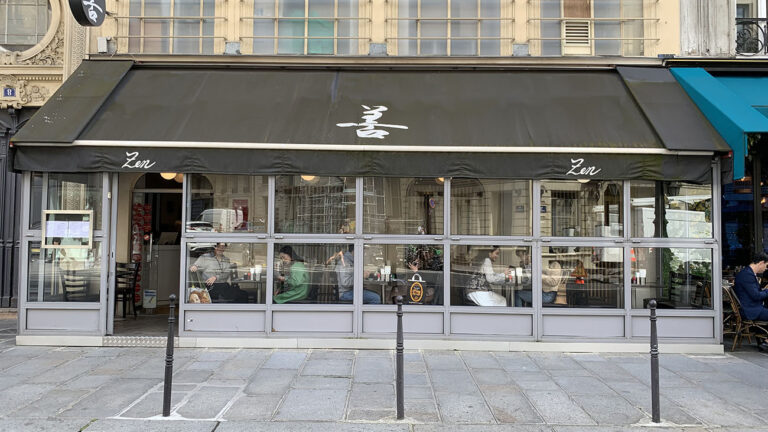 Le restaurant Japonais Zen - Le Relais du Louvre